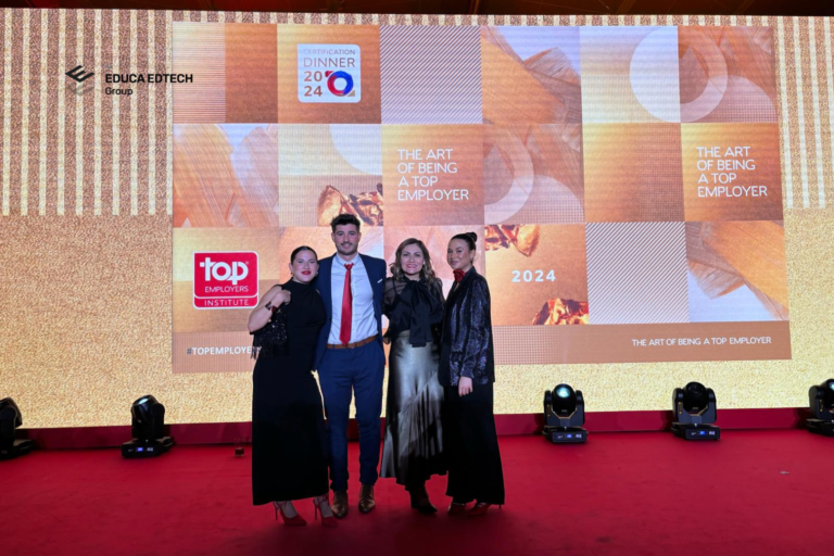 EDUCA EDTECH Group, única tecnológica en educación entre los Top Employers Spain 2024